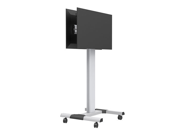 T015-SP Mobile TV Stand – Dual-Screen Presentation Cart – Tang Technology